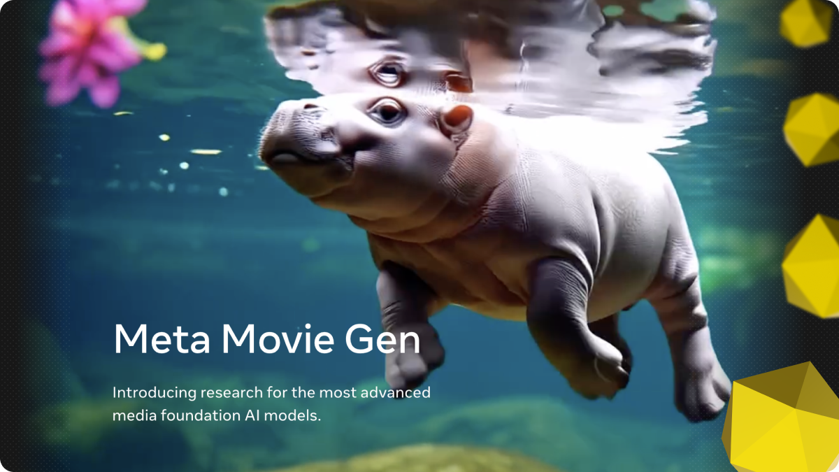Meta launches “Movie Gen”, which will set a new standard for immersive AI content | WEDEX